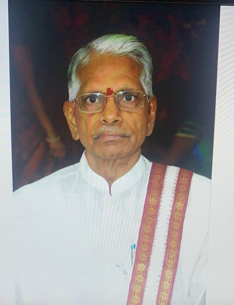 Former RSS Kshetreeya Sanghachalak Justice (Rtd) Parvata Rao no more ...