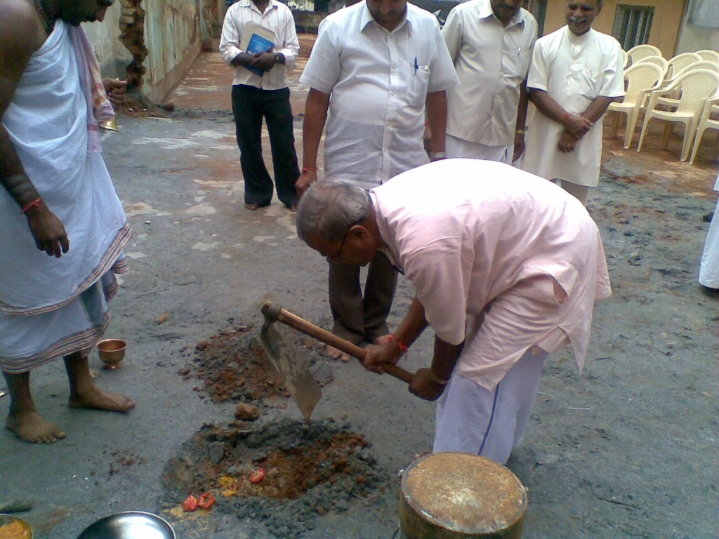 Sangh Mouthpiece VIKRAMA’s new office Bhoomipooja Ceremony at Bangalore ...